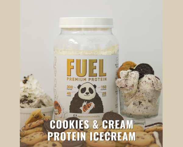🍪 Cookies & Cream Protein Ice Cream 🍪 – Panda Supps