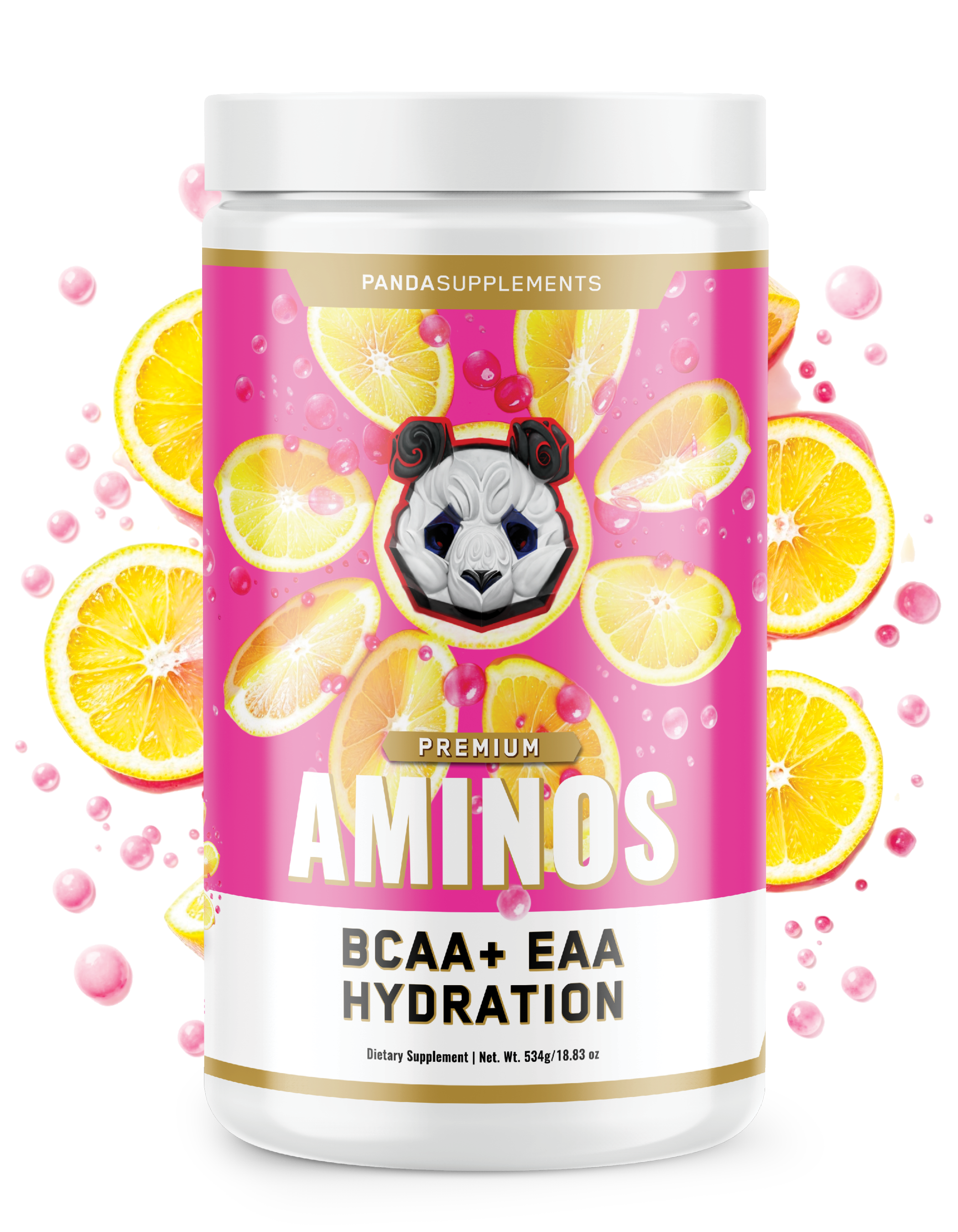 AMINOS | BCAA + EAA + HYDRATION + ELECTROLYTES – Panda Supps