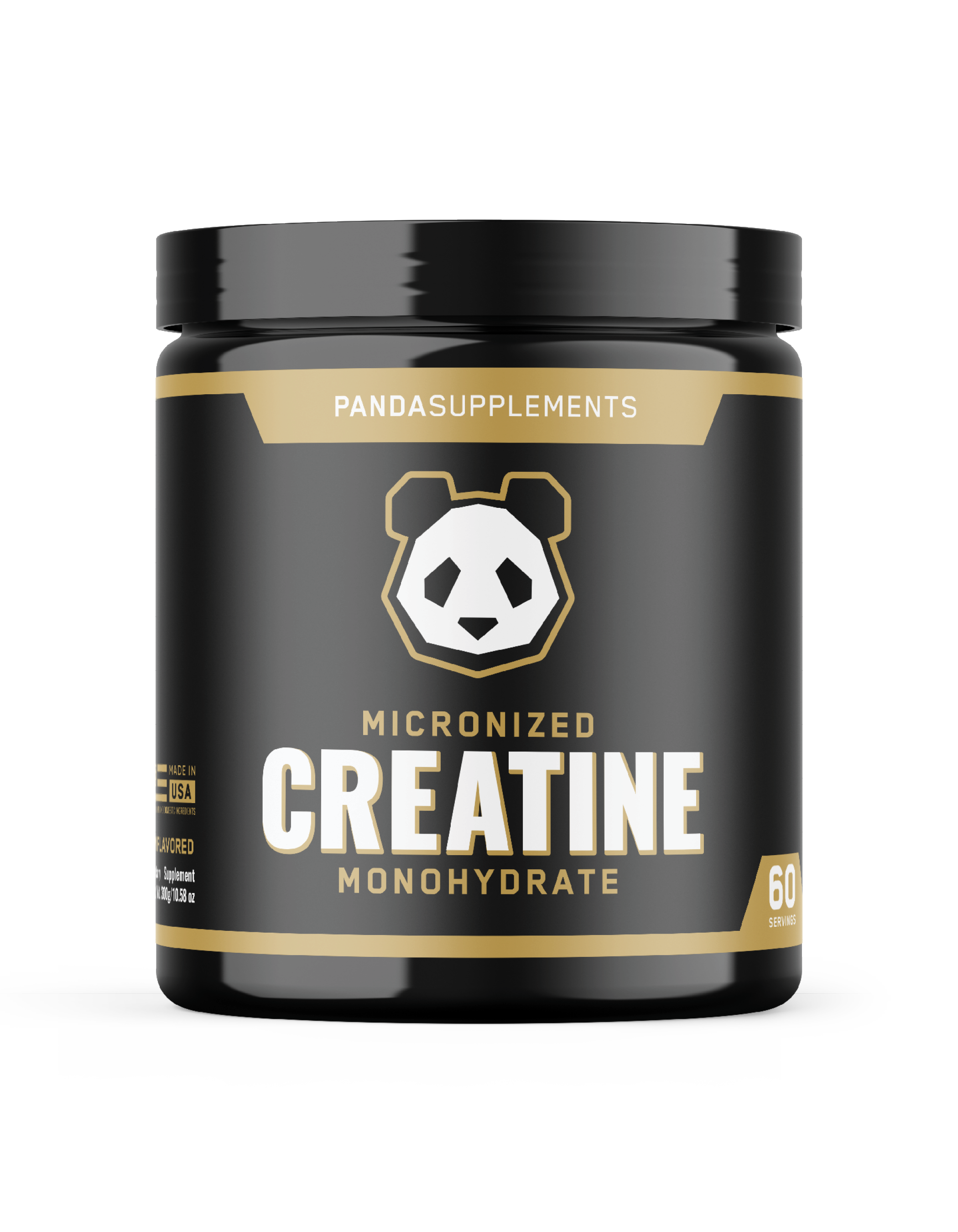 Creatine Monohydrate (300 G) 60 Serving – Panda Supps