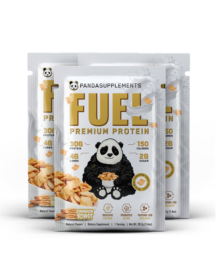 FUEL Premium Protein ((Cinnamon Toast Cereal) - 3 Sample Pack – Panda Supps
