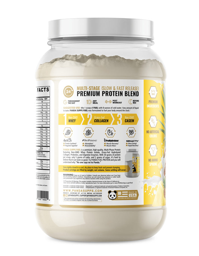 FUEL Premium Protein (Pineapple Whip) – Panda Supps