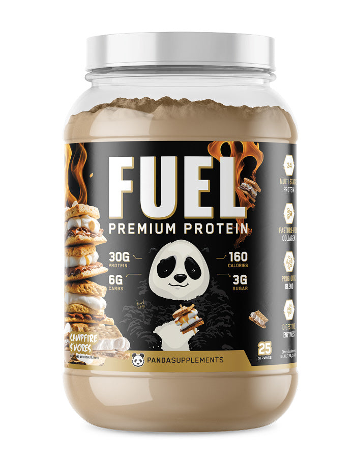 ALL NEW! FUEL Premium Protein (Campfire S'mores) – Panda Supps