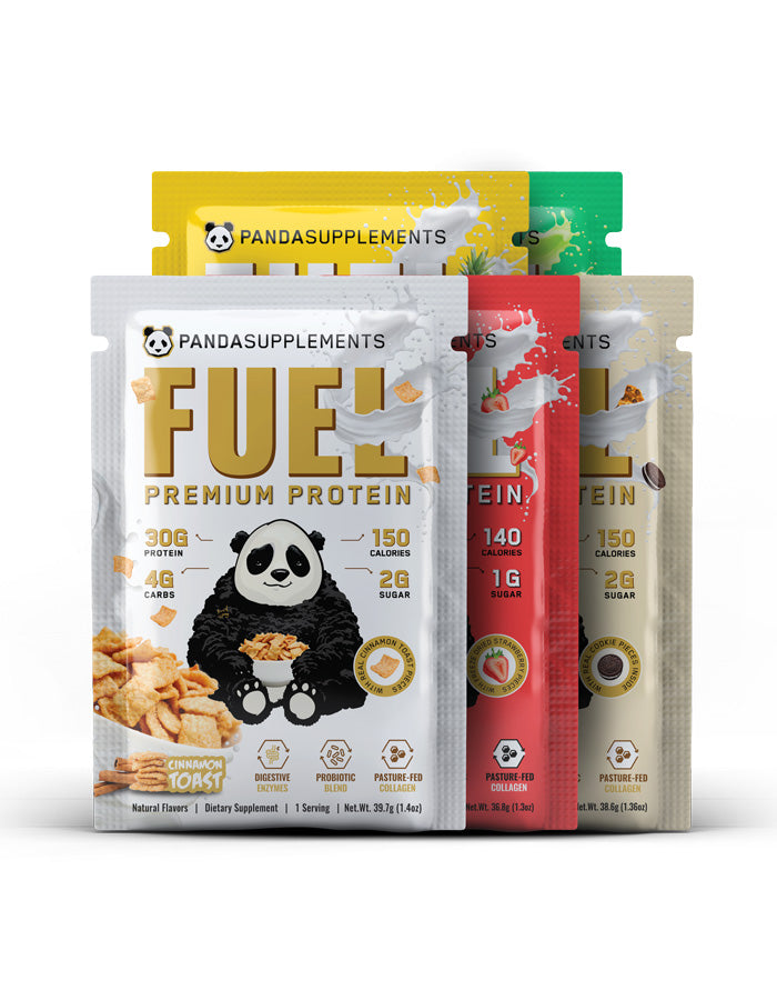 FUEL Premium Protein SAMPLE PACK (5 Samples) - All Flavors Sample Pack ...