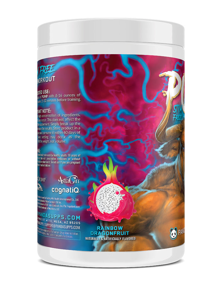PUMP STIM FREE PRE-WORKOUT – Panda Supps