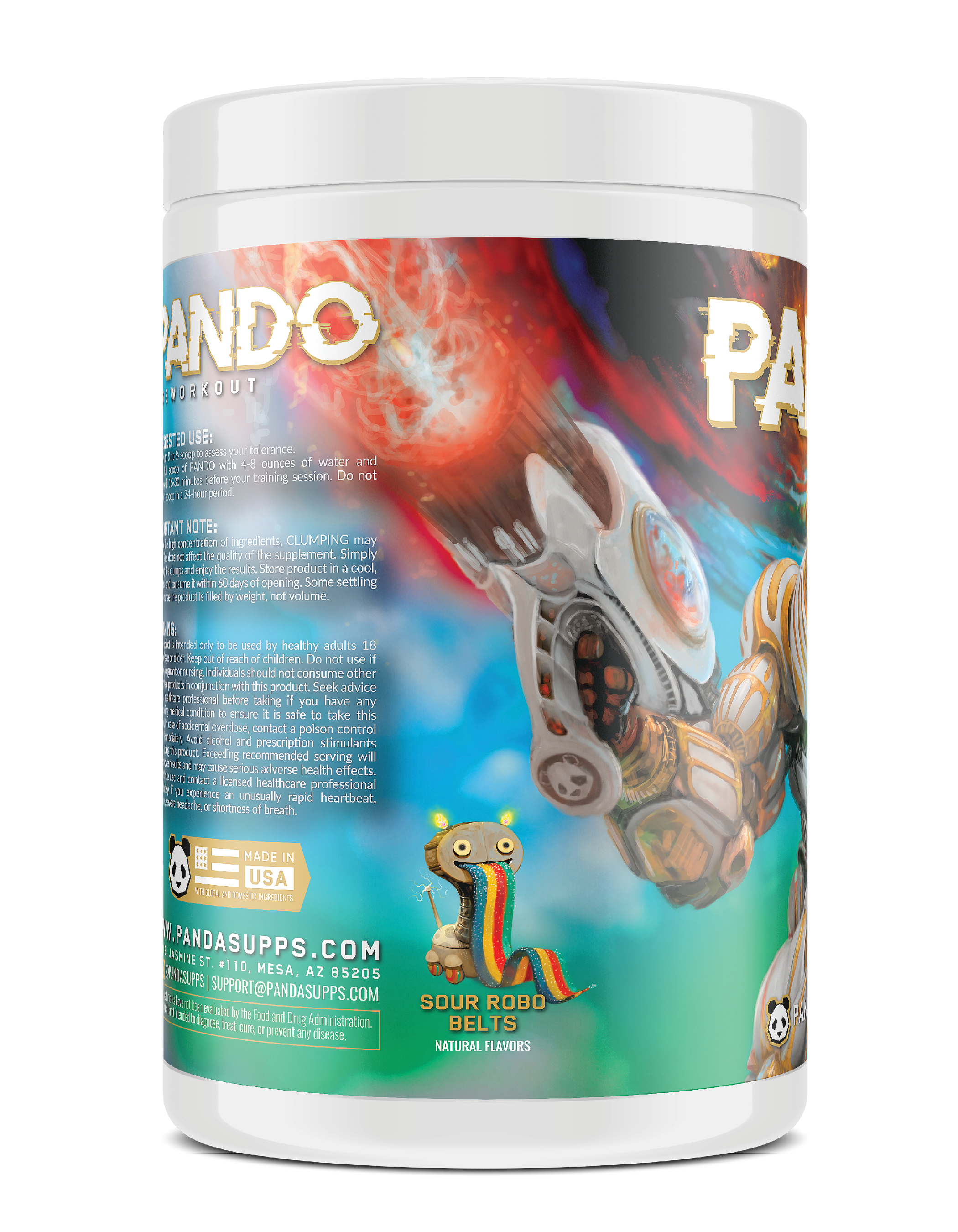 ALL NEW PANDO Pre Workout – Panda Supps
